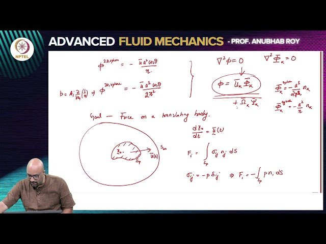 Free Video: Irrotational Flow - D'Alembert's Paradox and Kutta-Joukowski Theorem from NPTEL-NOC ...
