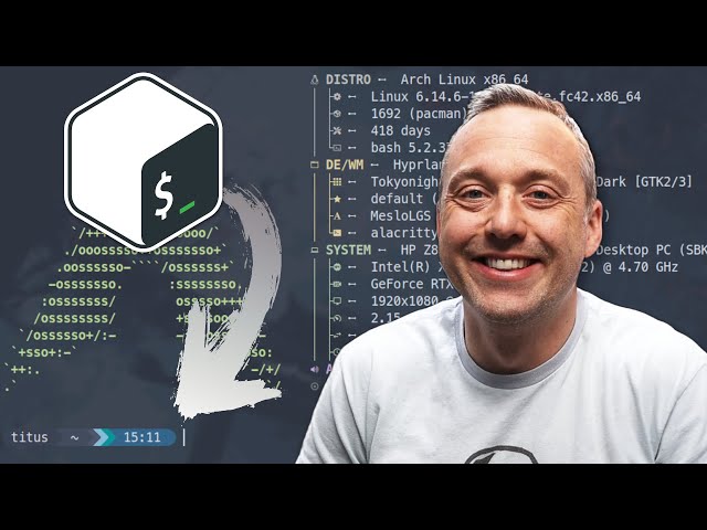 Free Video: How to Make Bash Terminal Look Good from Chris Titus Tech | Class Central