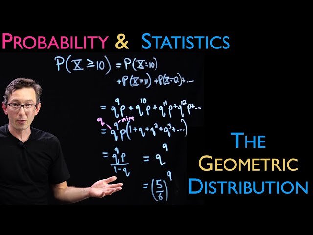 Free Video: The Geometric Distribution: The First Success of a Bernoulli Distribution from Steve ...