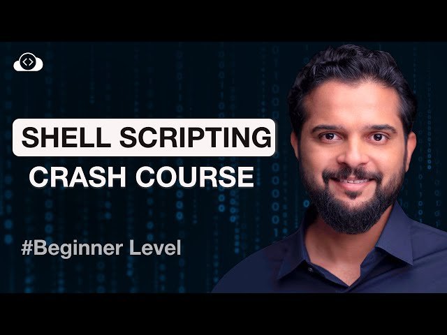 Free Video Shell Scripting Tutorial For Beginners Shell Scripts Crash Course From Kode Kloud