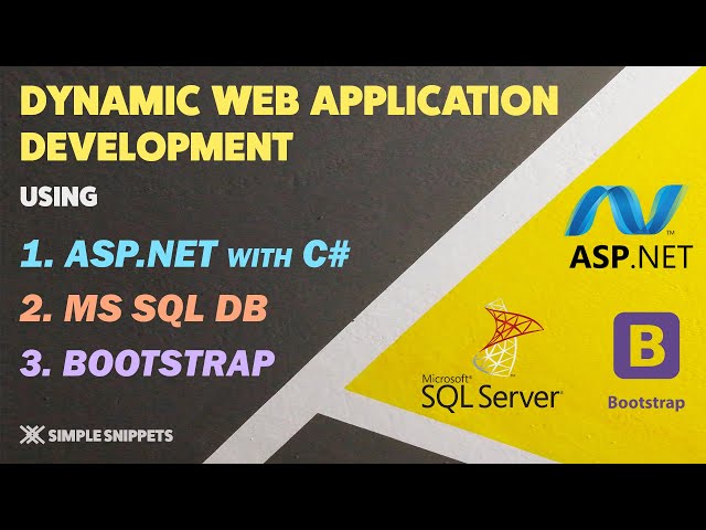 Free Video: Dynamic Web Application Development using ASP.NET with C# ...