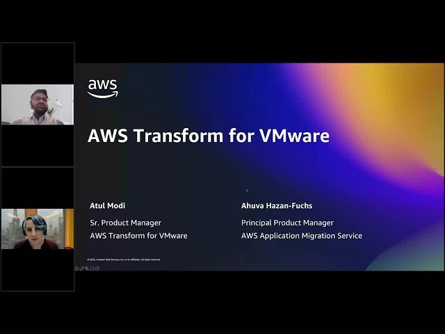Free Video: Introducing AWS Transform - Accelerate VMware Modernization with Agentic AI from AWS ...