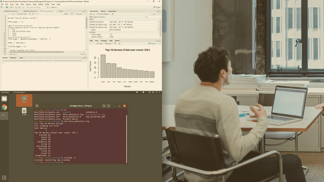 Online Course: Creating and Debugging R Programs from Pluralsight | Class Central