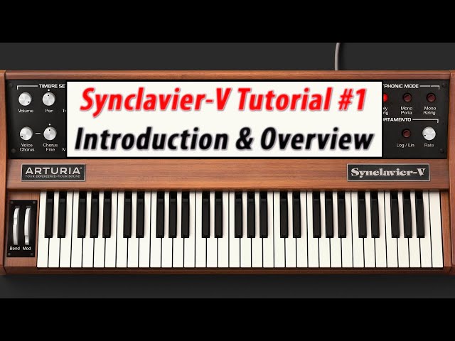 Free Video: Introduction to Arturia Synclavier-V - Tutorial 1 from One Man And His Songs | Class ...