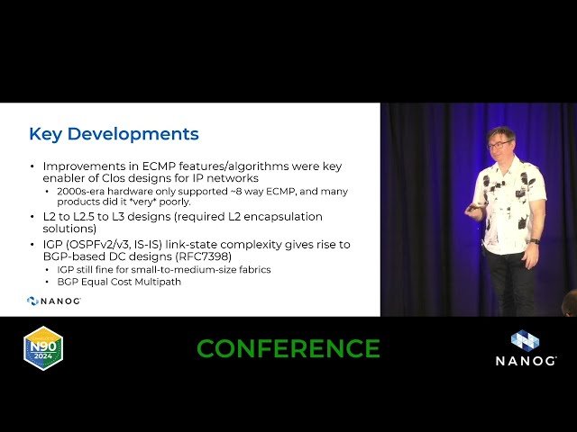 Free Video: Demystifying Clos Fabrics - A Guide to Modern Data Center Network Design from NANOG ...