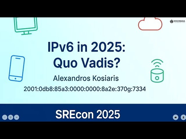 Free Video: IPv6 in 2025 - Quo Vadis? from USENIX | Class Central