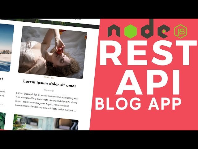 Free Video Node Js Blog App Rest Api With Mongodb From Lama Dev Class Central