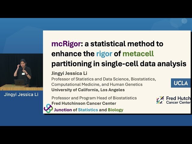 Free Video: mcRigor - A Statistical Method to Enhance the Rigor of Metacell Partitioning in ...