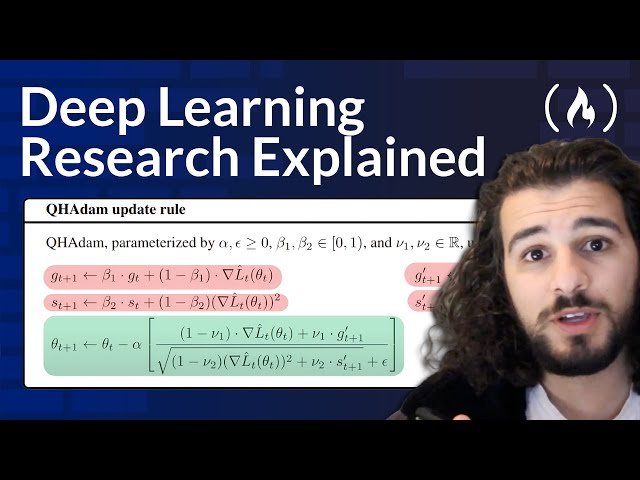 Free Video: Understanding Deep Learning Research - Theory, Code and Mathematical Foundations ...