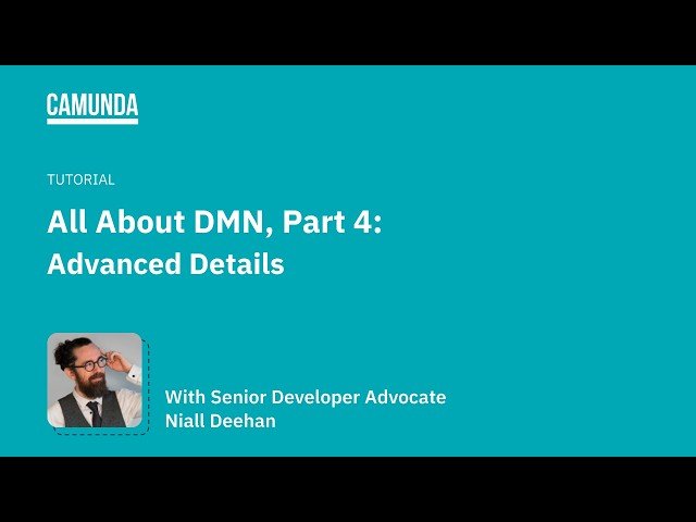 Free Video: Advanced DMN: Decision Requirements Diagrams and Hit Policies - Part 4 from Camunda ...