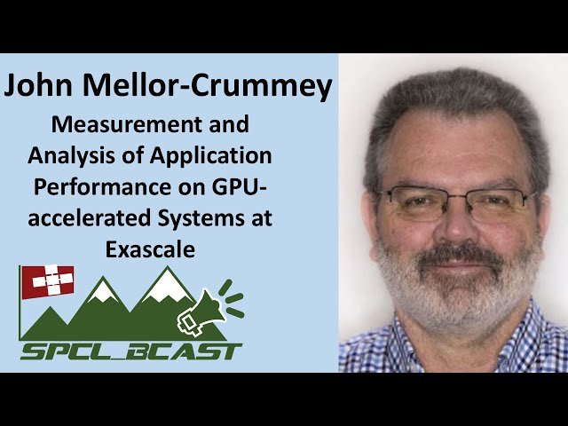 Free Video: Measurement and Analysis of Application Performance on Exascale GPU-accelerated ...