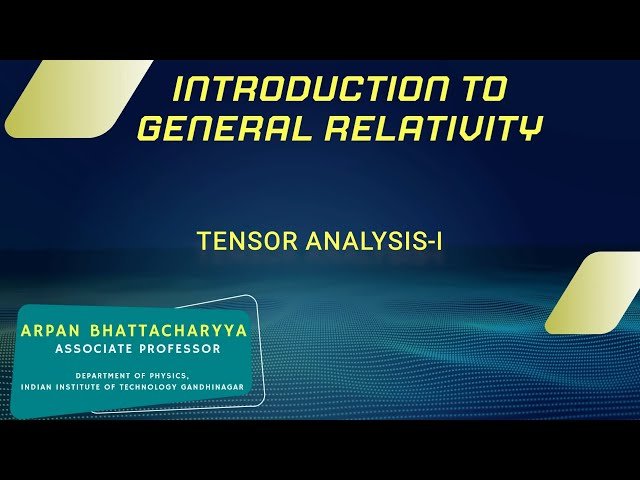Free Video: Tensor Analysis - Introduction to Tensors of Rank (p, q ...