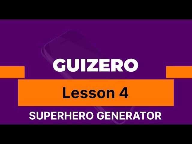 Free Video: Getting Started with GUIZERO - Creating a Super Hero Application in Python GUI ...