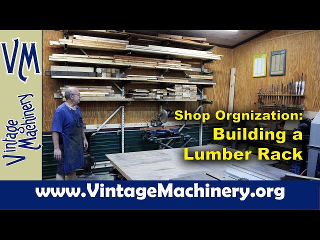 Free Video: Shop Organization: Building a Lumber Rack from Keith Rucker ...