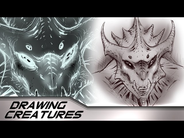 Free Video: How I Draw a Random Creature from Robert Marzullo | Class ...
