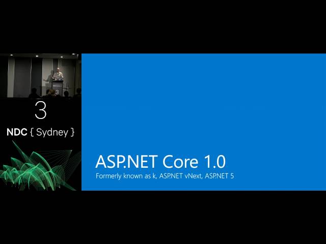 NDC Conferences Talk: ASP.NET Core – OWIN in Disguise from NDC Conferences | Class Central
