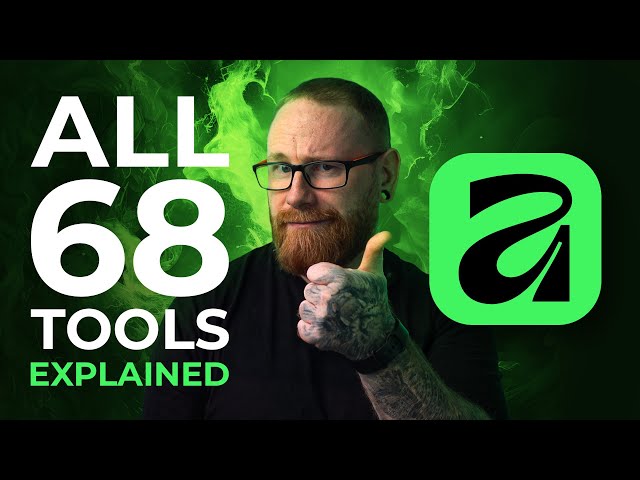 Free Video: The Ultimate Guide to All 68 Tools in Affinity 3 from ...