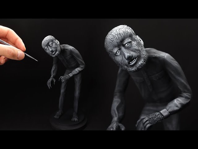 Free Video: How to Sculpt The Wolfman in Polymer Clay - Original Lon ...
