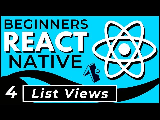 Free Video: React Native List Views Tutorial - Building Mobile Apps with FlatList and Navigation ...