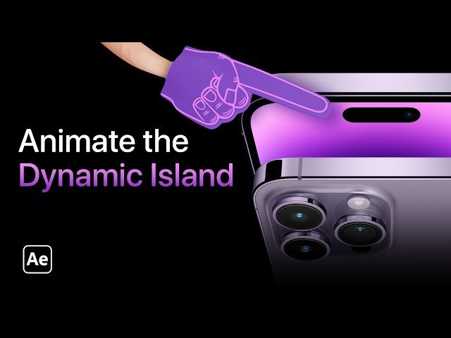 Free Video: Animating the iPhone 14's Dynamic Island in After Effects ...