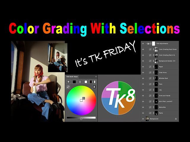 Free Video: TK8 Plugin for Photoshop - Color Grading with Selections ...