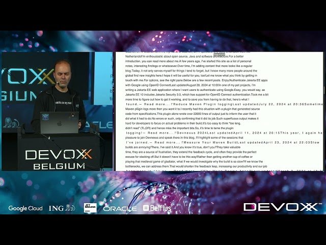 Free Video: The State of Server Side Java Webapps from Devoxx | Class Central