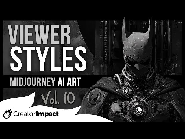 Free Video: Midjourney Art Styles and Prompt Tips for AI Image Generation - Volume 10 from Wade ...