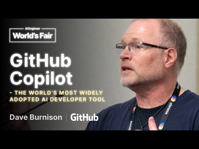 Free Video: GitHub Copilot - The World's Most Widely Adopted AI Developer Tool from AI Engineer ...