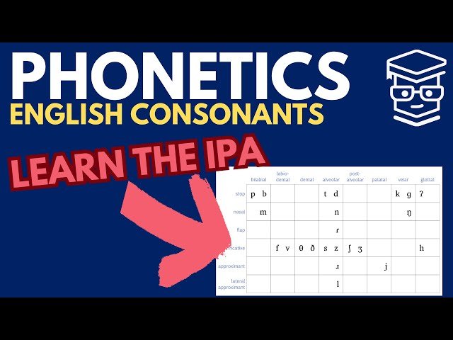 Free Video: Introduction to English Consonants and IPA Phonetics from ...