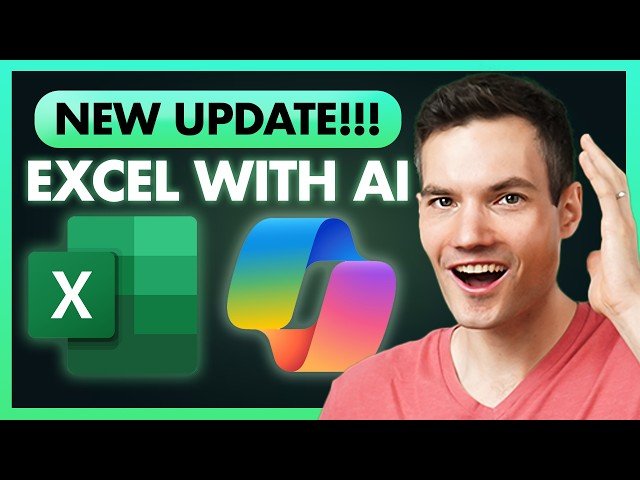 Free Video: Excel's Biggest Upgrade Ever - How to Use Copilot from Kevin Stratvert | Class Central