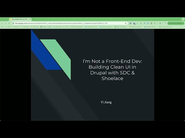 Free Video: Building Clean UI in Drupal with Single Directory ...
