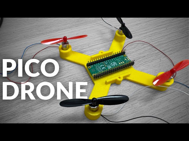 Free Video: Pico Drone - Can We Build a Drone Using a Raspberry Pi Pico? from Kevin McAleer ...
