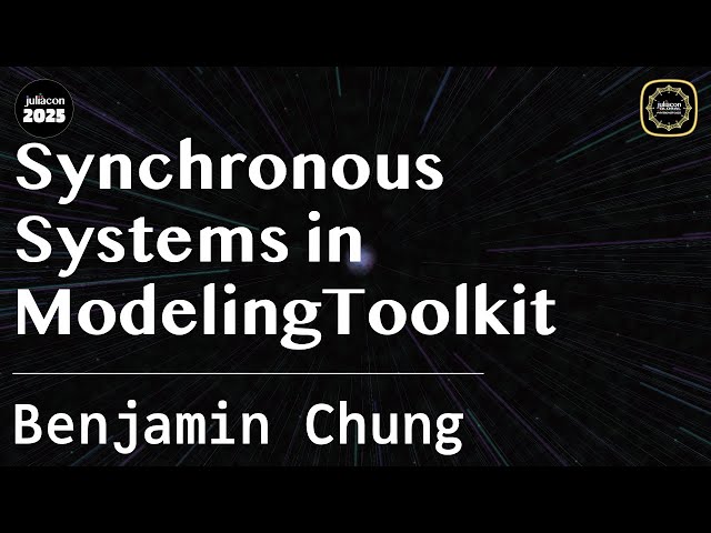 Free Video: Synchronous Systems in ModelingToolkit from The Julia Programming Language | Class ...