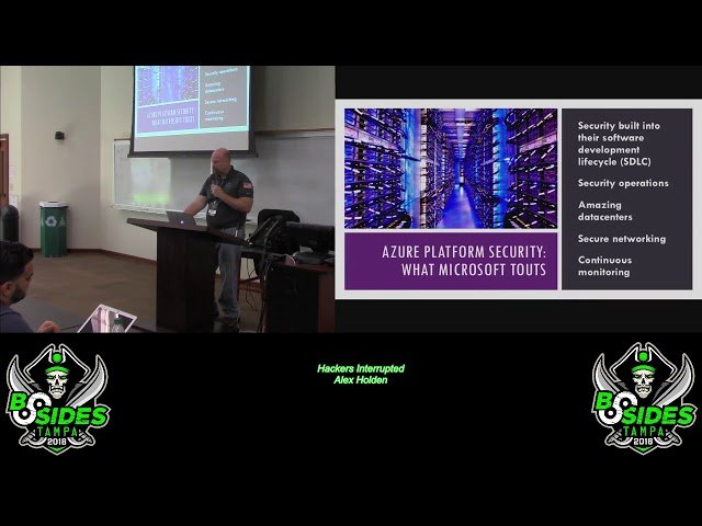 Conference Talks Talk: Insane in the Mainframe - Taking Control of Azure Security from YouTube ...