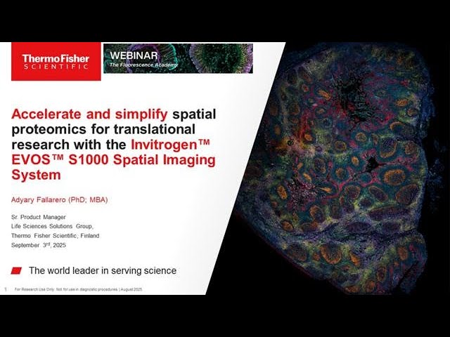 Free Video: Accelerate and Simplify Spatial Proteomics for ...
