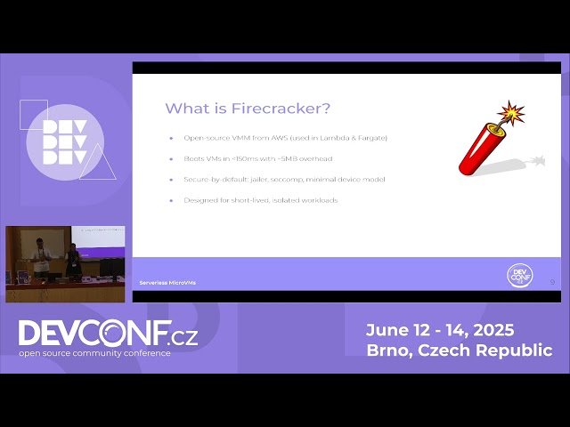 Free Video: Serverless MicroVMs for Containerized Applications from DevConf | Class Central