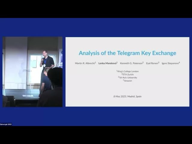 Free Video: Real World Crypto - Eurocrypt 2025 from TheIACR | Class Central