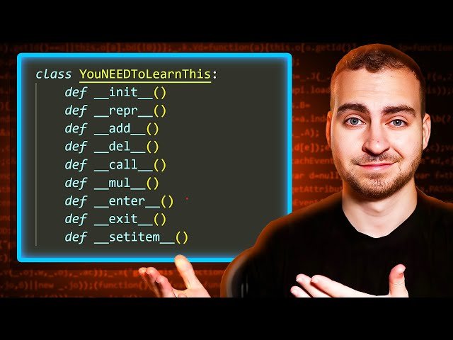 Free Video: Python Magic Methods and Dunder Functions - A Comprehensive Guide from Tech with Tim ...