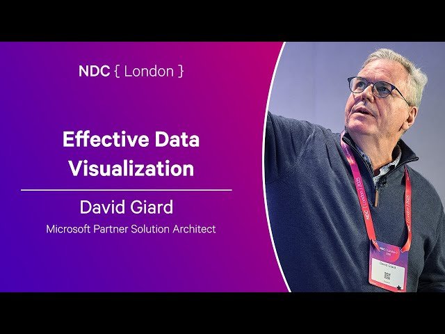 Free Video: Effective Data Visualization from NDC Conferences | Class Central