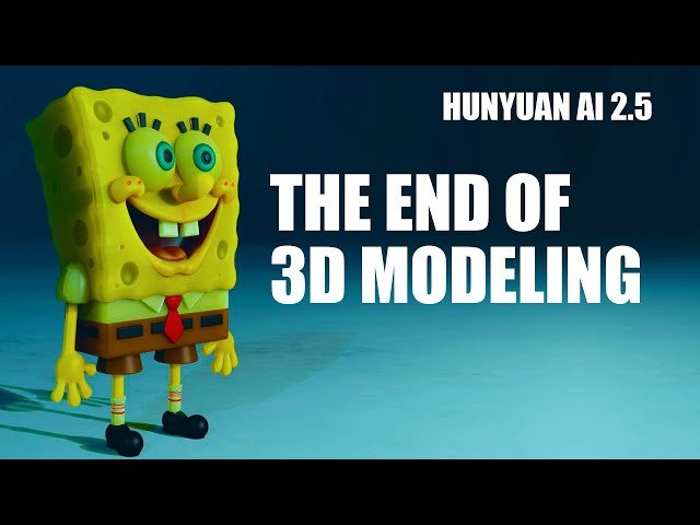Free Video: The Future of 3D Modeling Is Here - Powered by AI! Hunyuan ...