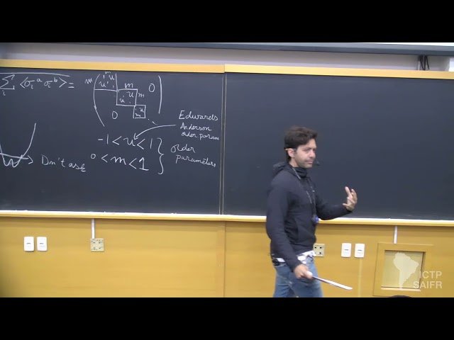 Free Video: Statistical Systems Out of Equilibrium - Class 4 from ICTP-SAIFR | Class Central