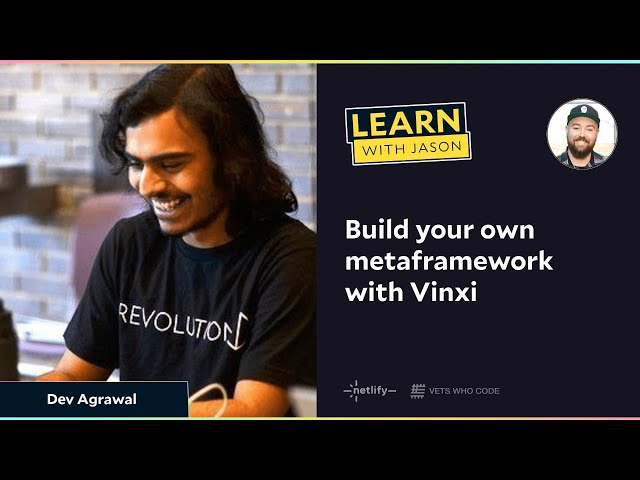 Free Video: Build Your Own Metaframework with Vinxi - Using Vite and Nitro from Learn With Jason ...