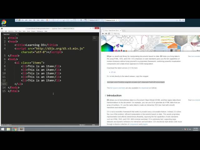 Free Video: Learning D3.js - Data Visualization Fundamentals from ...