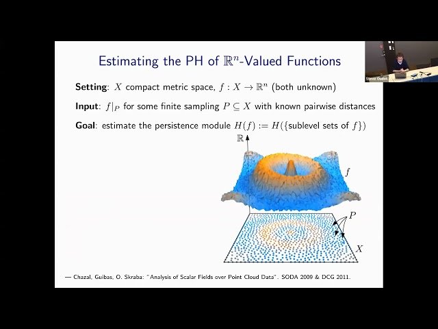 Free Video: Estimating the Persistent Homology of R^n-Valued Functions ...