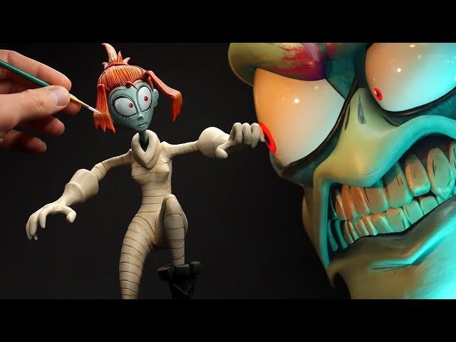 Free Video: Sculpting Mel from The Gaslight District - Polymer Clay ...