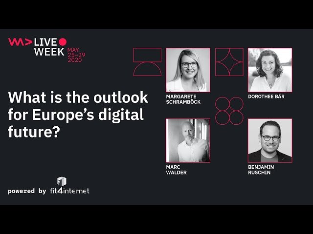 WeAreDevelopers World Congress Talk: What is the Outlook for Europe's Digital Future? from ...