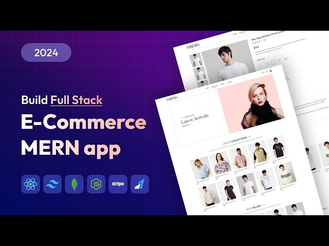 Free Video: Create Full Stack E-commerce Website Using React JS - MERN Stack eCommerce Project ...