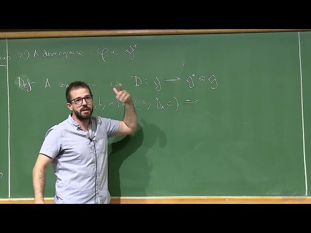 Free Video: Vertex Algebras and Special Holonomy with Torsion - Minicourse 01 from Instituto de ...