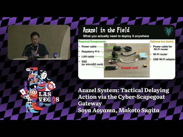 Free Video: Azazel System - Tactical Delaying Action via the Cyber-Scapegoat Gateway from ...