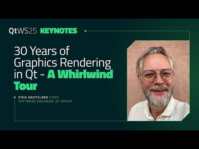 Free Video: 30 Years of Graphics Rendering in Qt - A Whirlwind Tour from Qt Group | Class Central